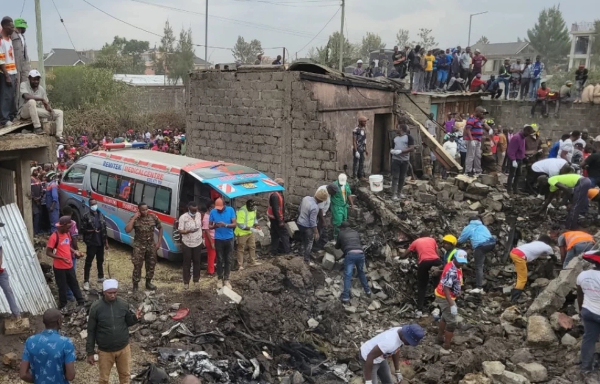 Six Dead as AMREF Flying Doctors Aircraft Crashes in Kiambu - ynews.digital