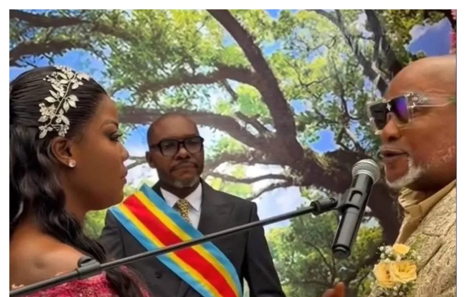 Koffi Olomidé Weds Longtime Partner Cindy Le Cœur in Kinshasa - ynews ...